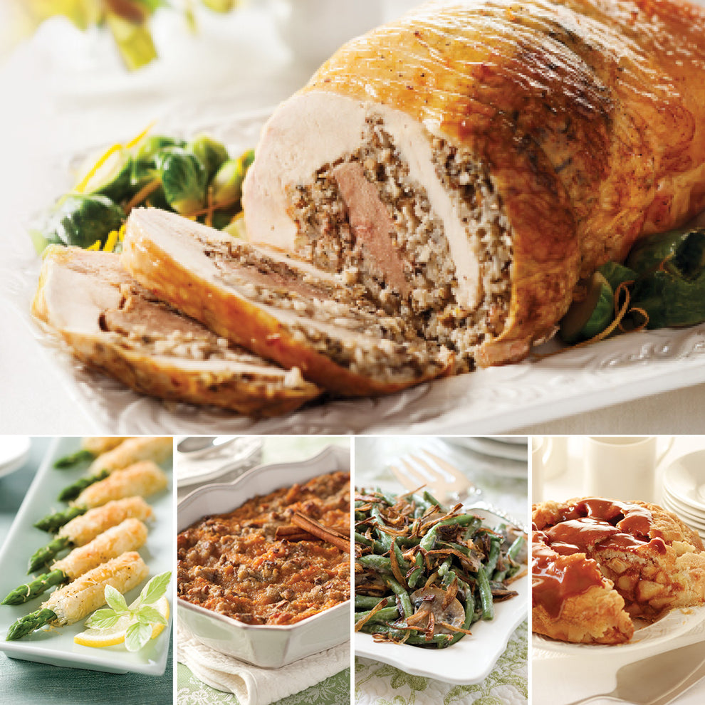 Turducken Roast Complete Dinner – Chesapeake Bay Crab Cakes