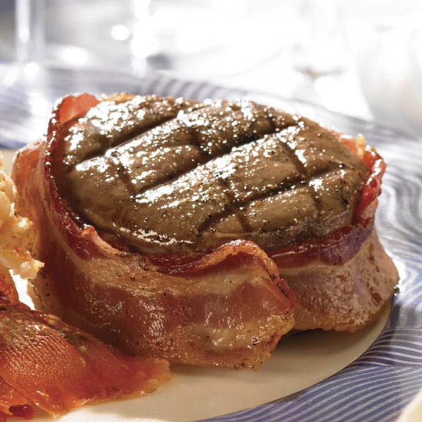 Order Steaks Online: Bacon Wrapped Filet Mignon – Chesapeake Bay Crab Cakes